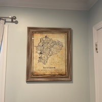 Giant Map of Missouri Rustic Style Travel Map Map Decor 1886 - Etsy