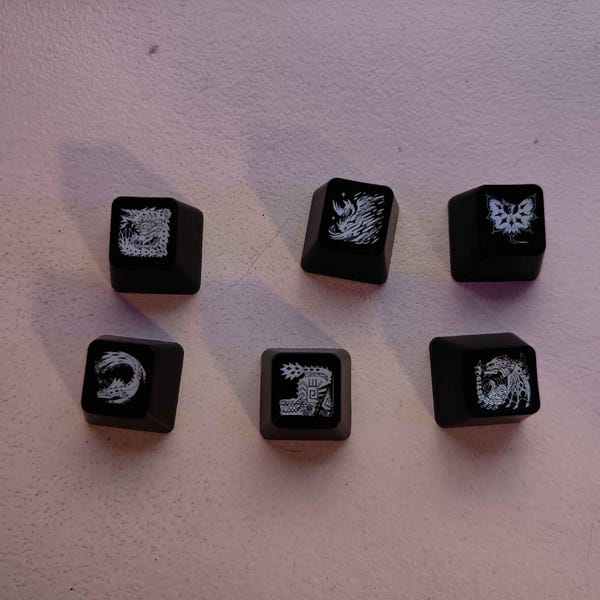 Dnd Class Symbol Keycap Set - Etsy UK
