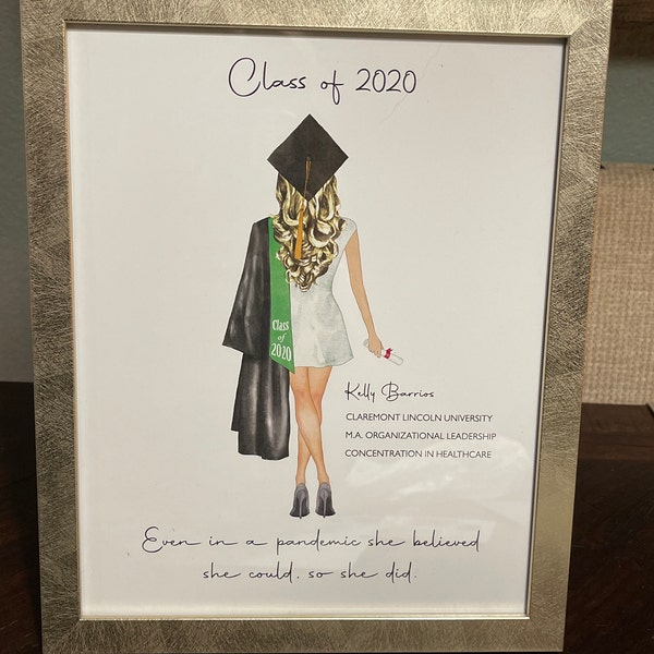 Pandemic Graduation Gift | Senior Year Gift | Custom Graduation Gift ...