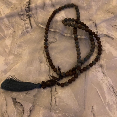 JOY Mala Beads, 108 Mala Necklace, Mala Bracelet, Japa Mala, Buddhist ...