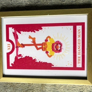 Scooter the Hermit Muppets Inspired Tarot Card Illustration - Etsy