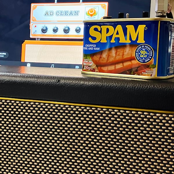 THE SPAMP PLUS Guitar Practice Amplifier and Distortion Effect With ...