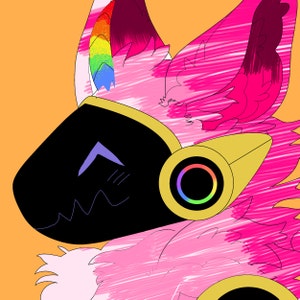 Protogen Icon Base Furry Lineart & Base - Etsy