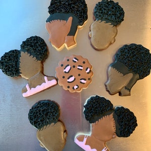 Afro Woman and Man Pair Cookie Cutter | Etsy