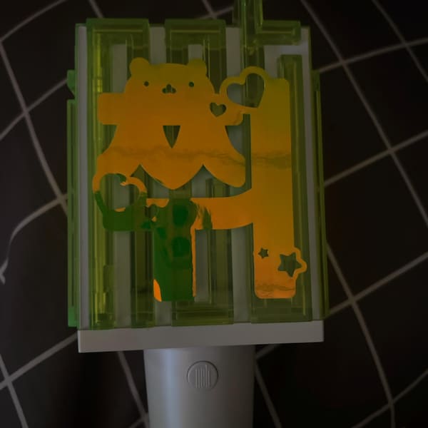 NCT DREAM K-pop Animal Hangul Lightstick Neobong Vinyl Decal Sticker - Etsy