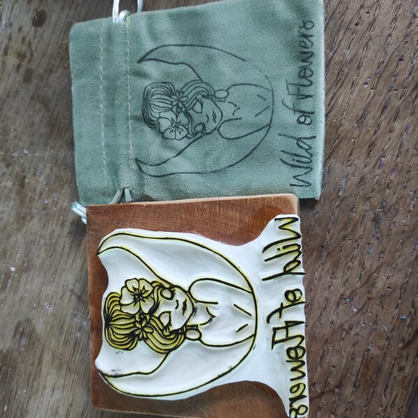 Custom Rubber Stamp Pet Portrait, Personalized Gift for Dog Lover, Hand ...