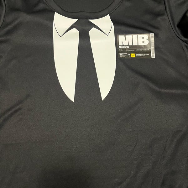 MIB Men in Black ID Card Agent Landscape Horizontal - Replica Prop ...
