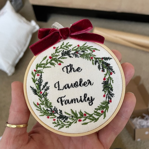 Embroidered Bible Verse - Etsy