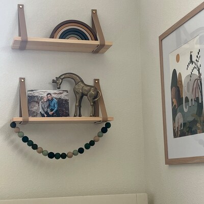 Rainbow Stacker Wooden Rainbow Stack Woodland Nursery - Etsy