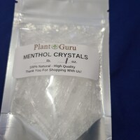 Menthol Crystals USP Food Grade 100% Pure Mentha Arvensis DIY - Etsy