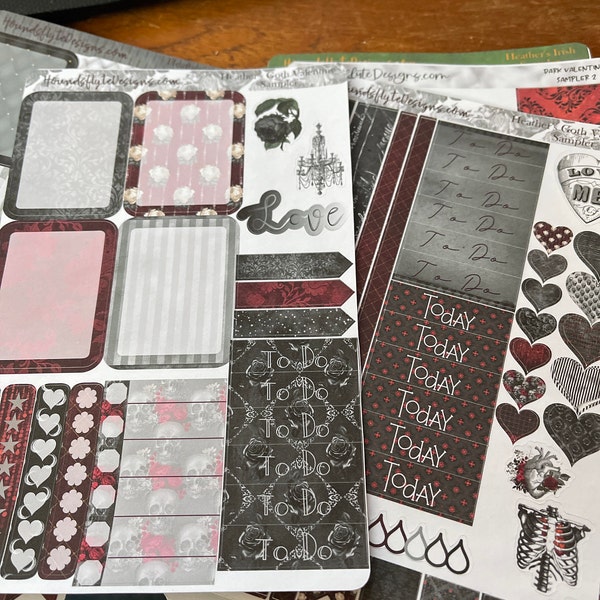 Planner Stickers - Emerald Academia - Etsy