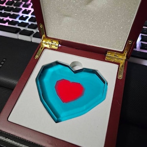 Crystal the Legend of Zelda Piece of Heart From Ocarina of Time and ...