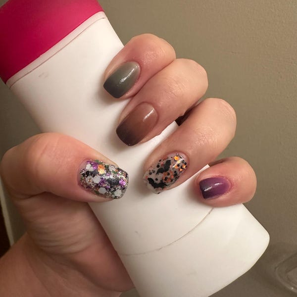 Sun Coral Dip Powder Coral Color Change Glitter - Etsy