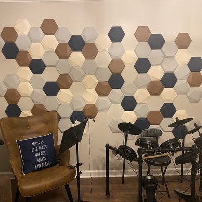 Decorative Soundproofing Tile PACK 50 TILES Acoustic Panel - Etsy