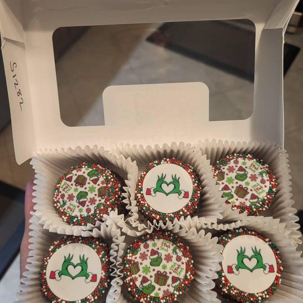 Custom Edible Images Oreo Cupcake Toppers Drink Toppers 1" 2" | - Etsy