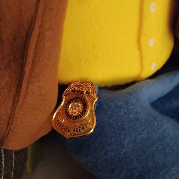 Executive Protection Agent Security - Mini Badge Lapel Pin - Etsy