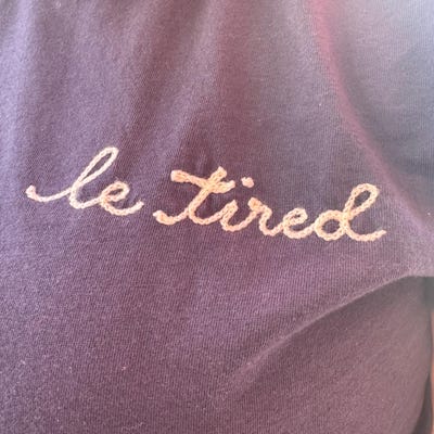 Custom Name T-shirt. Chain Stitch Embroidery. Personalized Gifts Under ...