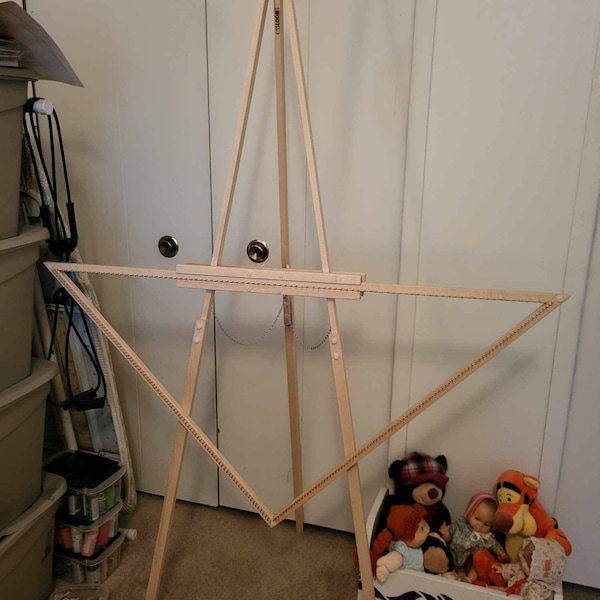 3 Ft RG Triangle Weaving Loom, Regular Gauge, Shawl Loom - Etsy