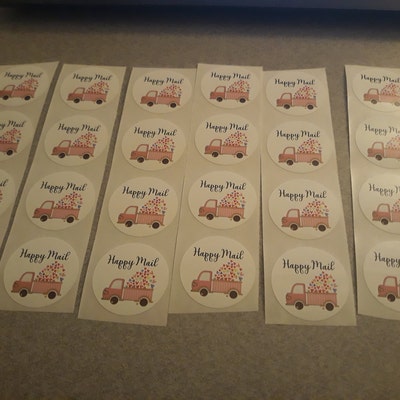 Happy Mail Labels, Happy Mail Stickers, Happy Mail, Cute Labels, Cute ...