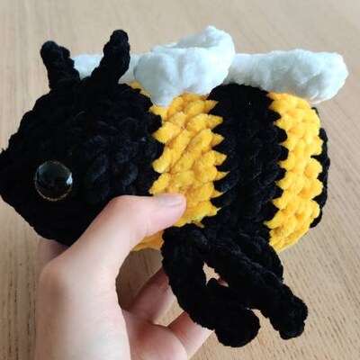 Busy Bumble Bee Crochet Pattern - Etsy