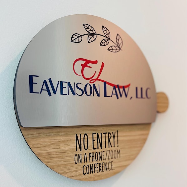 Working From Home Sign, Do Not Disturb Sign, Door Hanger, Wreath Sign ...