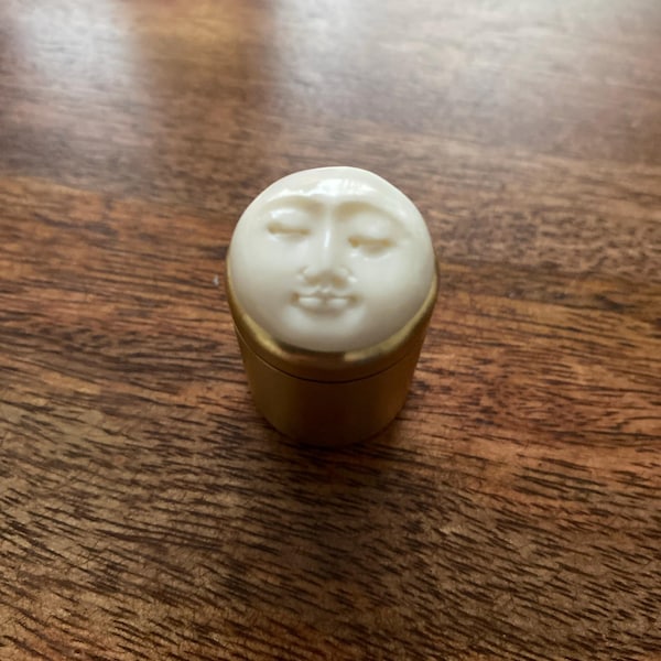 Moon Face Pill Box, Pill Case, Pill Organizer, Pill Container, 7 Day ...