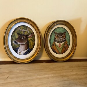 Elizabeth Foster Artist Print the Bear & the Bass - Etsy