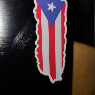 Puerto Rico Decal Puerto Rican Flag Decal Commonwealth of Puerto Rico ...