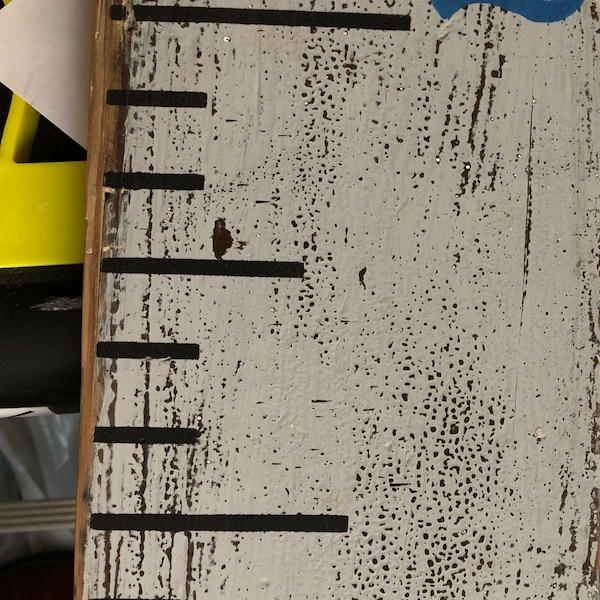Growth Chart Stencils 1ft.-8ft.- EASY to LINE UP - Re-usable Stencil ...