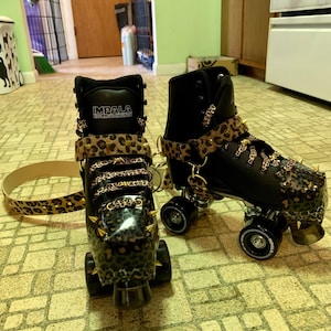 Thick Leather REAL Snake Skin Toe Guards Roller Skate Dragon - Etsy