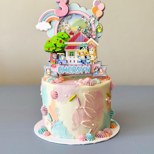 Shaker Cake Topper | Poke Mon Topper | Custom Topper | Birthday Topper ...