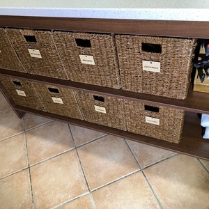 Custom Wood Linen Closet Tags Labels for Laundry Organization | Etsy