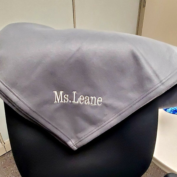 Personalized Fleece Blanket- Monogrammed Fleece Blanket - Etsy