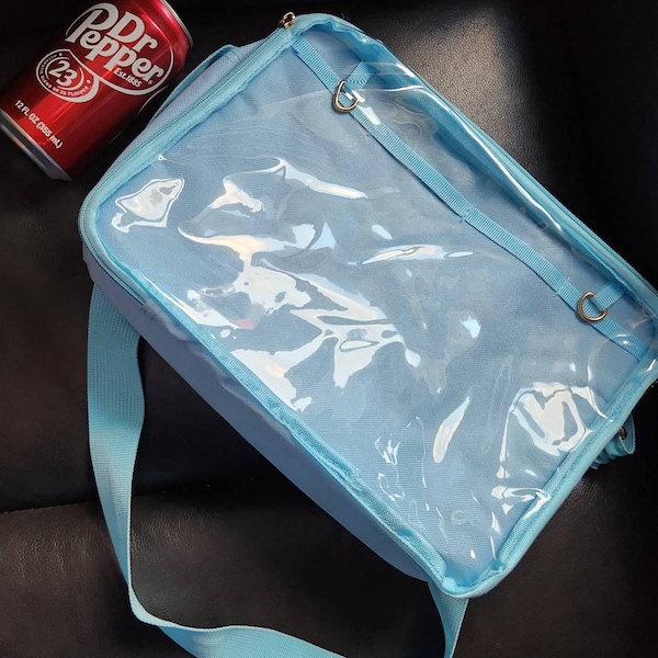 Multi-color Ita Bag Crossbody With Insert, Anime Ita Bag, Ita Messenger ...