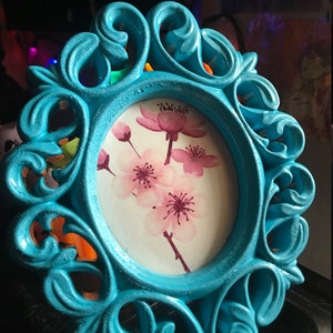 Small Oval Picture Frames, PLASTIC, Multiple Colors, Colorful Frames ...