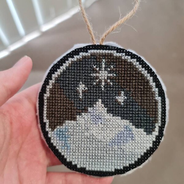 Night Court Insignia Cross Stitch Pattern PDF - A Court of Thorns and ...