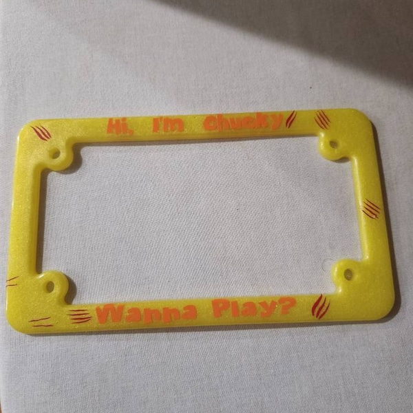 Personalized Motorcycle Frame for Your License Plate Personalized With ...