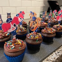 Sheriff Labrador Stickers, Safety Sheriff Labrador Birthday Labels for ...