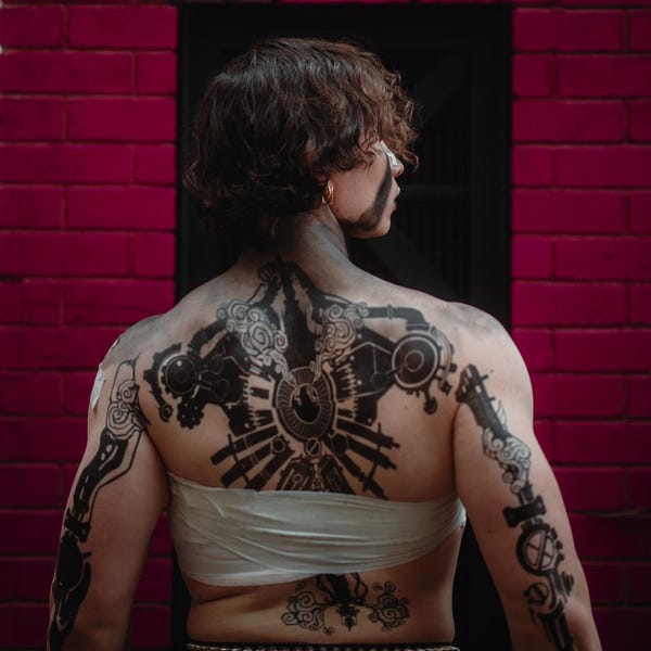 Fade | Temporary Tattoos | Realistic | Neck Hand Face Tattoos | Cosplay ...