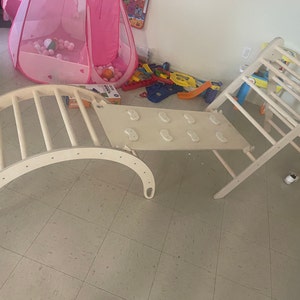 Extra Large Rolling Slide With Climbing Triangle - Etsy