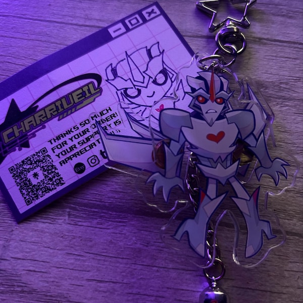 Transformers Prime Starscream Wing 3" Keychain - Etsy