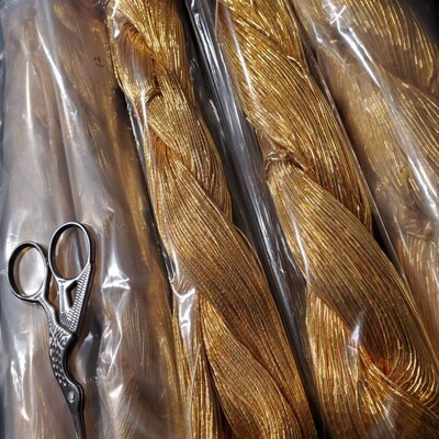 Japanese Vintage Superb Gold Leaf Thread 3114 Embroidery 1000M - Etsy