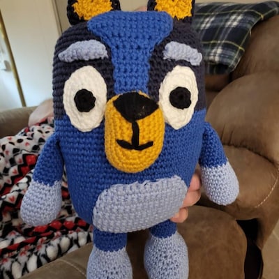 Bluey Character Pattern - Etsy UK