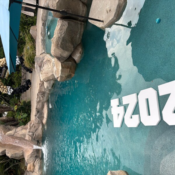 Floating Foam Pool Numbers: 1" Thick Graduation Year Decor - Etsy