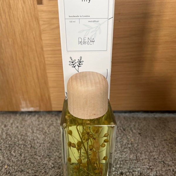 ROSEWOOD MOSS Reed Diffuser Natural Home Fragrance Aroma Diffuser Long ...