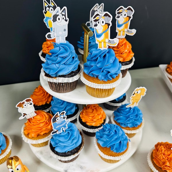 Mickey Mouse Cupcake Toppers 12pc, 24pc, 36pc - Etsy