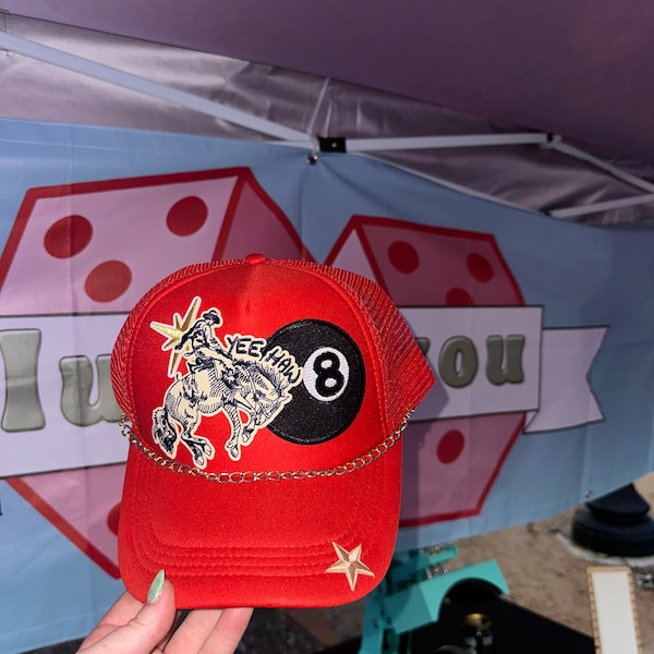 Yee Haw Broncing Cowboy Patch, Trucker Cap Patch, Iron On, DIY Patch, Cowboy Patch, Preppy Patch ...