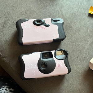 WRAP ONLY B&w Custom Kodak Disposable Camera Wrap Custom Camera Sticker ...