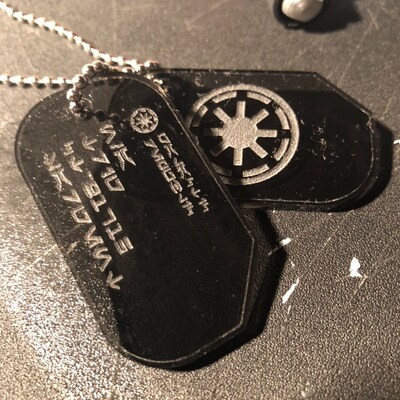 Custom Icon for Star Wars ID Card - Etsy