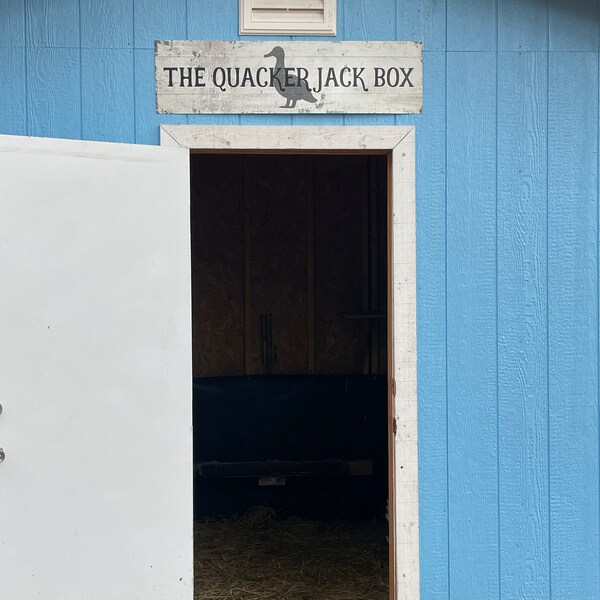 The Quack Shack, Duck Decor, Duck Sign, Duck House, Duck Decor, Metal ...